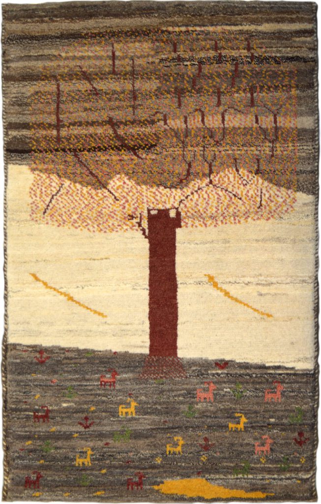 Tree of Life Gabbeh Carpet - Orley Shabahang
